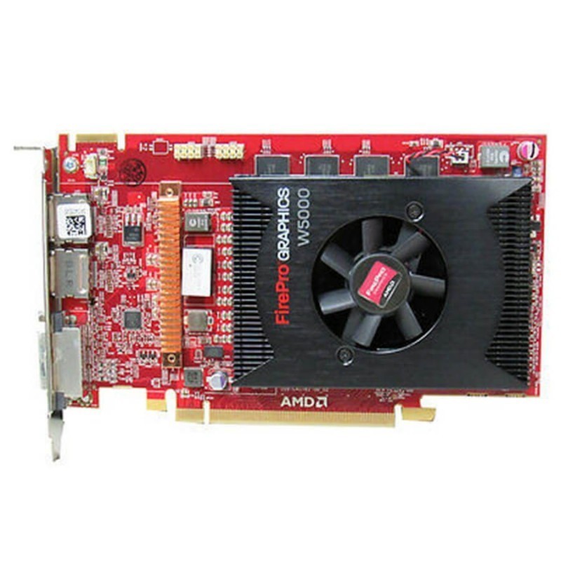 Placa video second hand AMD FirePro W5000, 2GB GDDR5