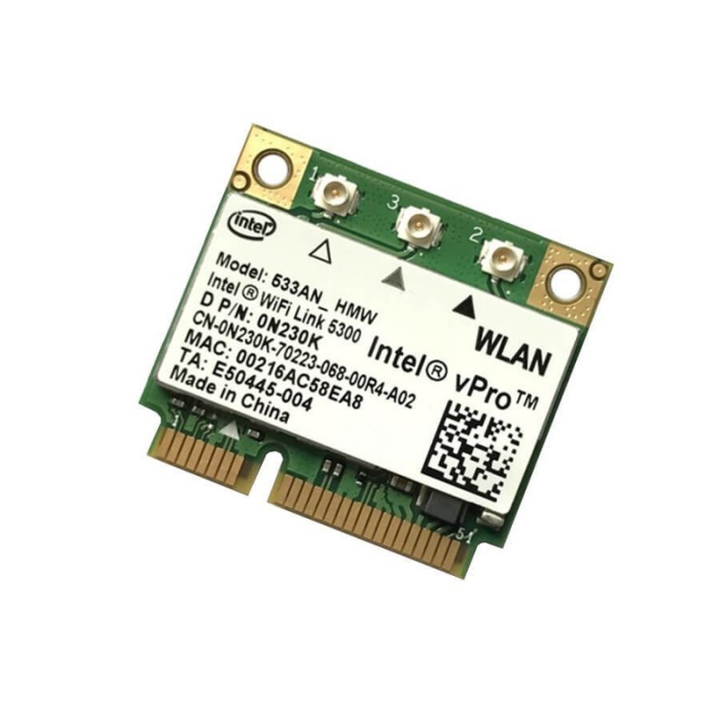 Placa de retea pentru laptop Intel 533AN_HMW, Dual band
