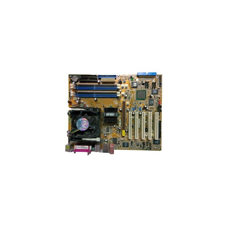 Placa de baza socket 478 cu procesor p4 2660 si cooler