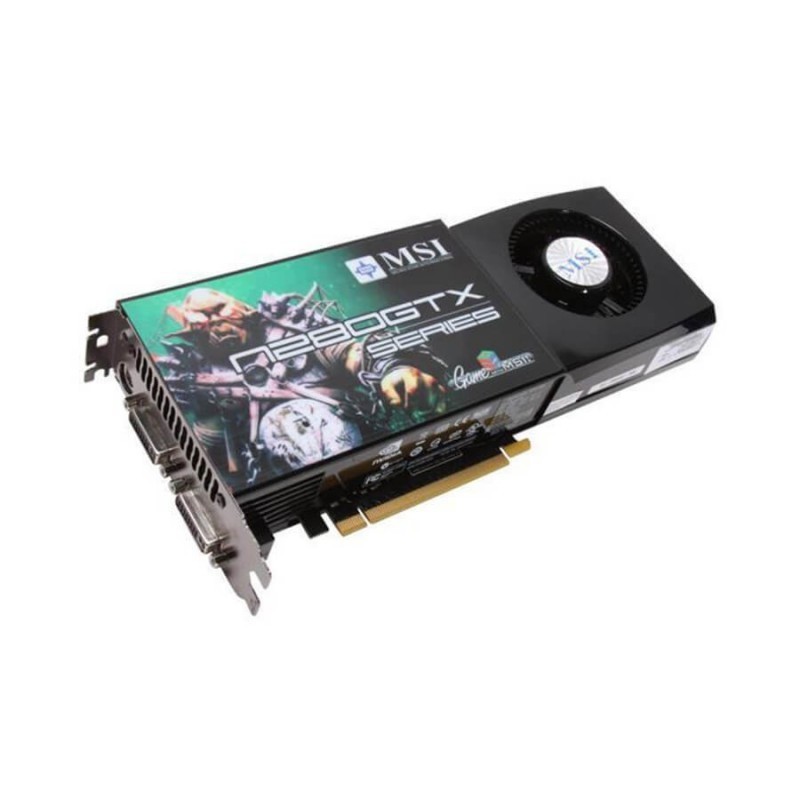 Placa video second hand Msi GF GTX 280 1GB GDDR3 512-bit