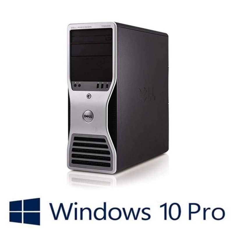 PC Gaming Refurbished Dell Precision T5500, Xeon Hexa Core E5649, Win 10 Pro