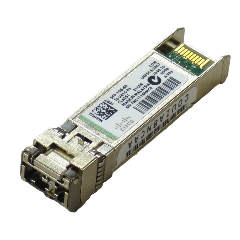 Mini GBIC Transceiver Refurbished CISCO SFP-10G-SR, 10-2415-03, 10G SFP+