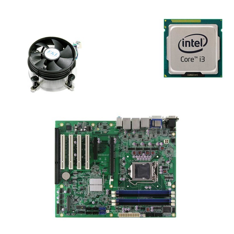 Kit Placa de Baza Refurbished Intel MB960F, Intel i3-2120, Cooler