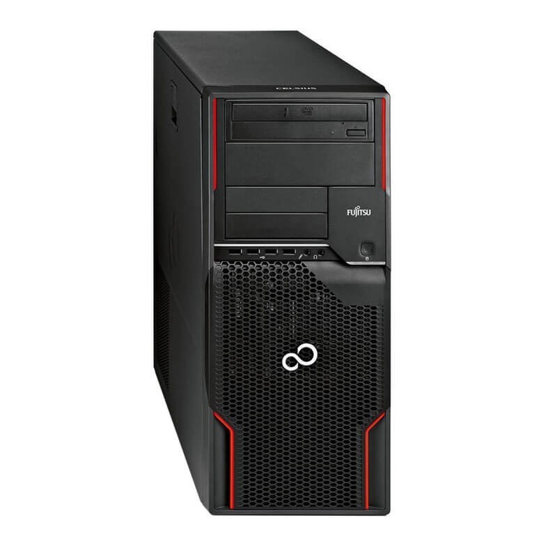 Workstation Second Hand Fujitsu Celsius W520, Quad Core E3-1230 v2 ...