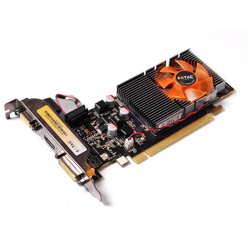 Placa video Refurbished ZOTAC GeForce GT 520 2GB DDR3 64-bit