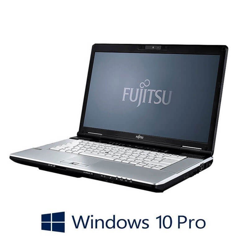 Laptop Refurbished Fujitsu LIFEBOOK S751, Core i3-2350M, Webcam, Win 10 Pro