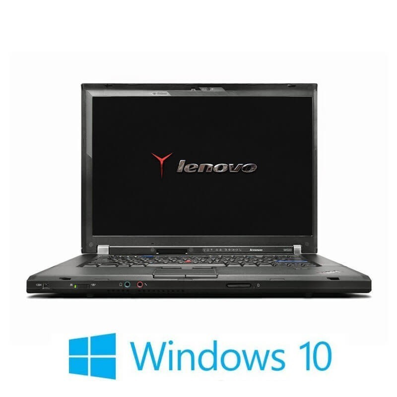 Laptop Refurbished Lenovo ThinkPad W500, T9600, FHD, Webcam, HD 3650 ...