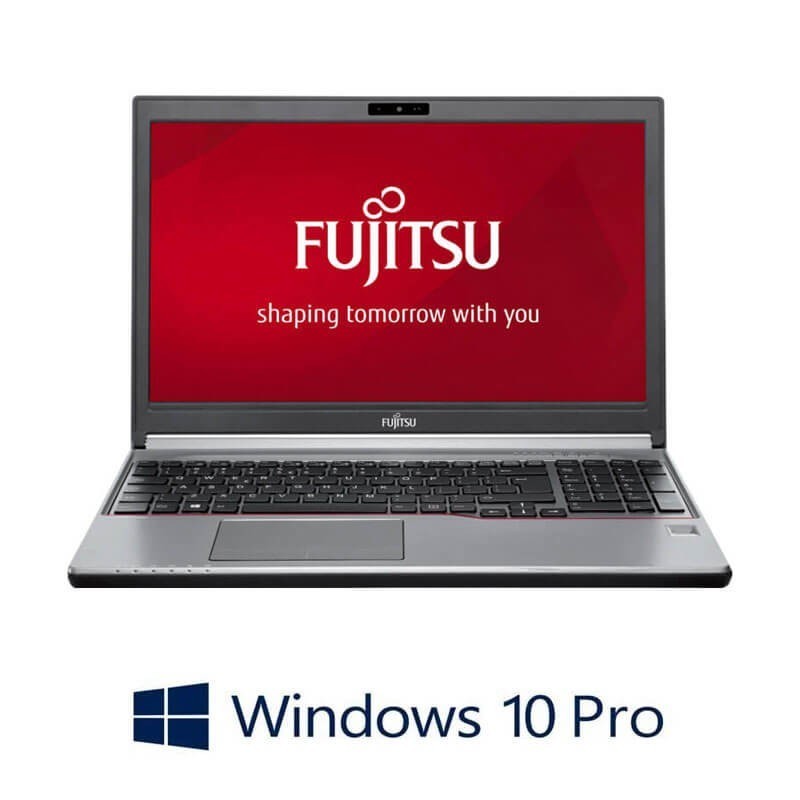 Laptopuri Fujitsu LIFEBOOK E746, Intel i7-6600U, 128GB SSD, Webcam, Win ...
