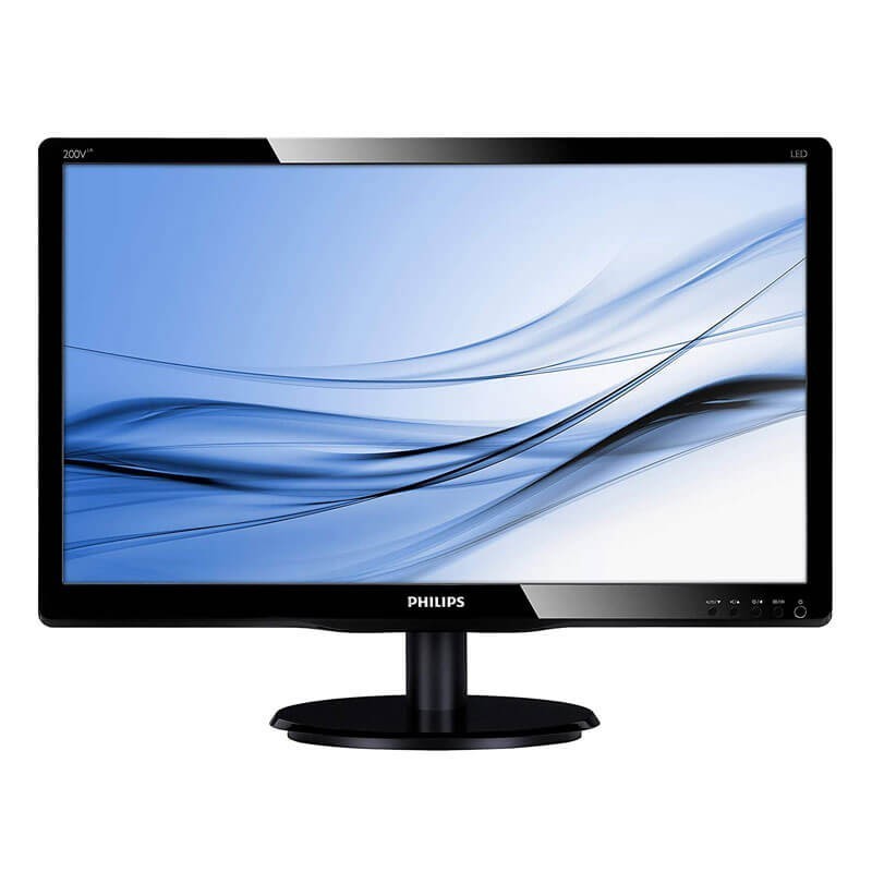 Monitoare LED SH Philips 200V4L, 19.5 inci Widescreen, Grad B