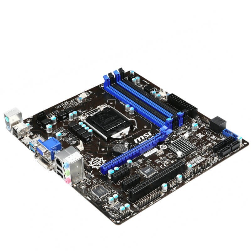 Placa de Baza MSI B85M-E45 Socket 1150 + Cooler