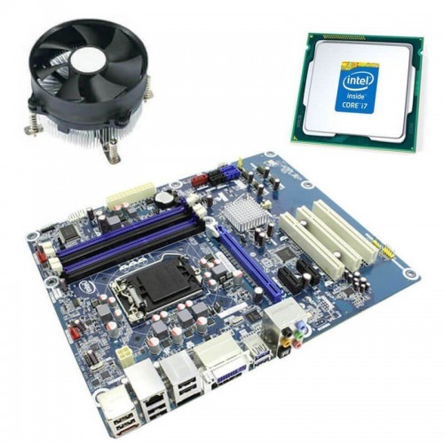 Kit Placa de Baza Intel DH67CL, Intel Quad Core i7-2600k, Cooler
