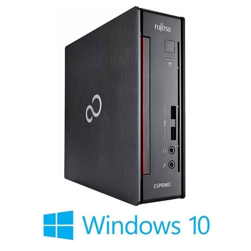 Mini PC Fujitsu ESPRIMO Q956, Quad Core i7-6700T, 8GB DDR4, SSHD, Win ...