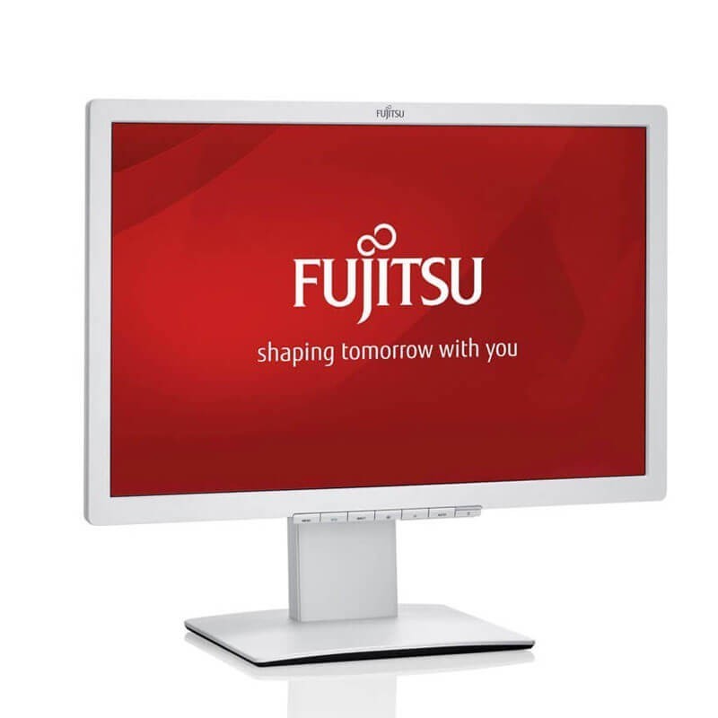 Monitor LED Fujitsu B24T-7 Alb, 24 inci Full HD