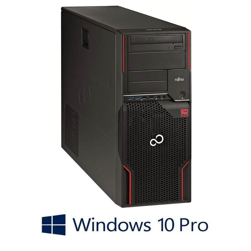 Workstation Fujitsu CELSIUS W520, i7-3770, 240GB SSD, GeForce 605 DP ...