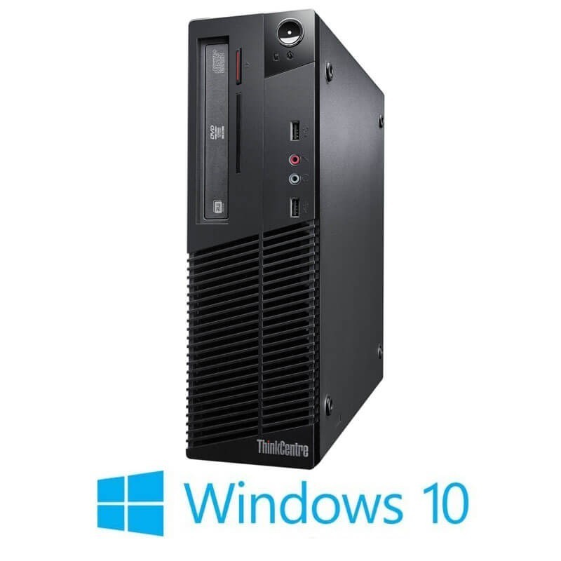 Calculator Lenovo ThinkCentre M92p SFF, Quad Core i7-3770S, 256GB SSD ...