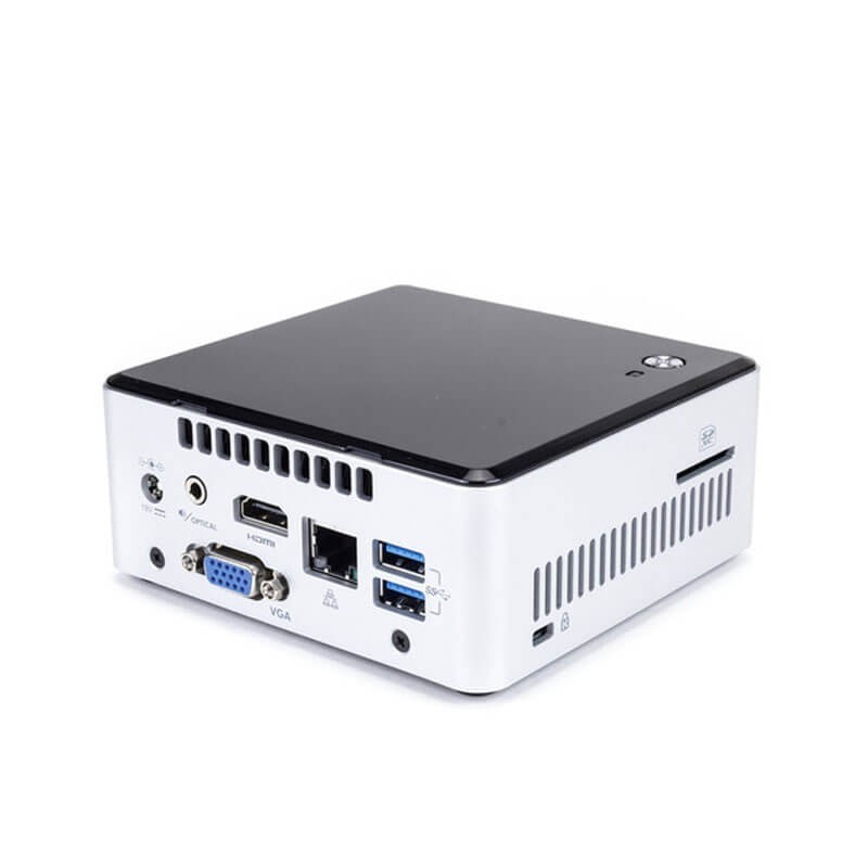 Mini PC Intel NUC NUC5PPYH, Quad Core N3700, 8GB DDR3, 120GB SSD, Win ...