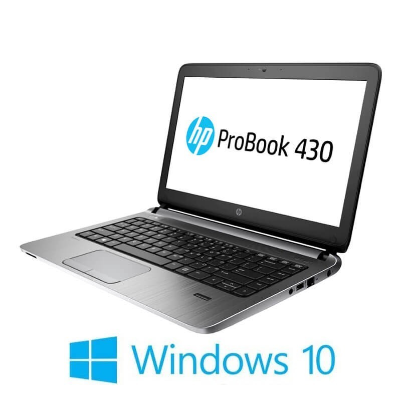 Laptopuri HP ProBook 430 G2, i5-5200U, 120GB SSD, 13.3 inci, Webcam ...