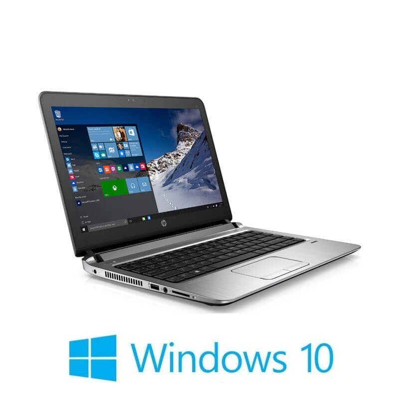 Laptopuri HP ProBook 430 G3, i3-6100U, 256GB SSD NVMe NOU, Webcam, Win ...