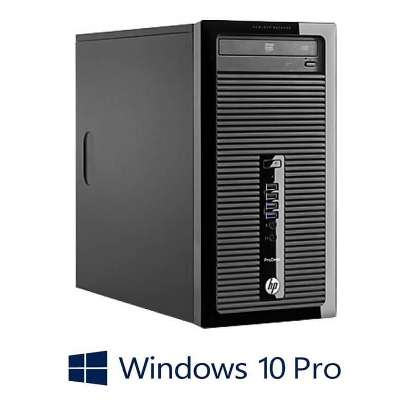 Calculatoare HP ProDesk 400 G1 MT, Intel Core i3-4150T, Windows 10 Pro