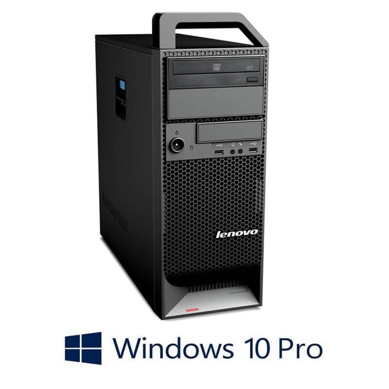 Workstation Lenovo ThinkStation S20, Quad Core W3550, Quadro 2000, Win ...