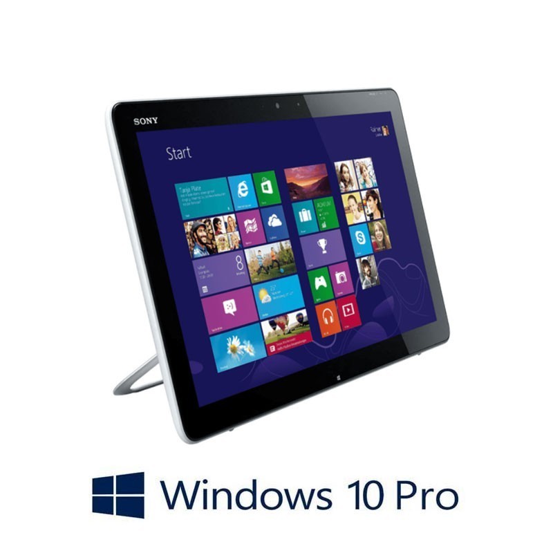 All-in-One Touchscreen Sony Vaio SVJ202, Intel i3-3227U, SSD, 20 inci ...