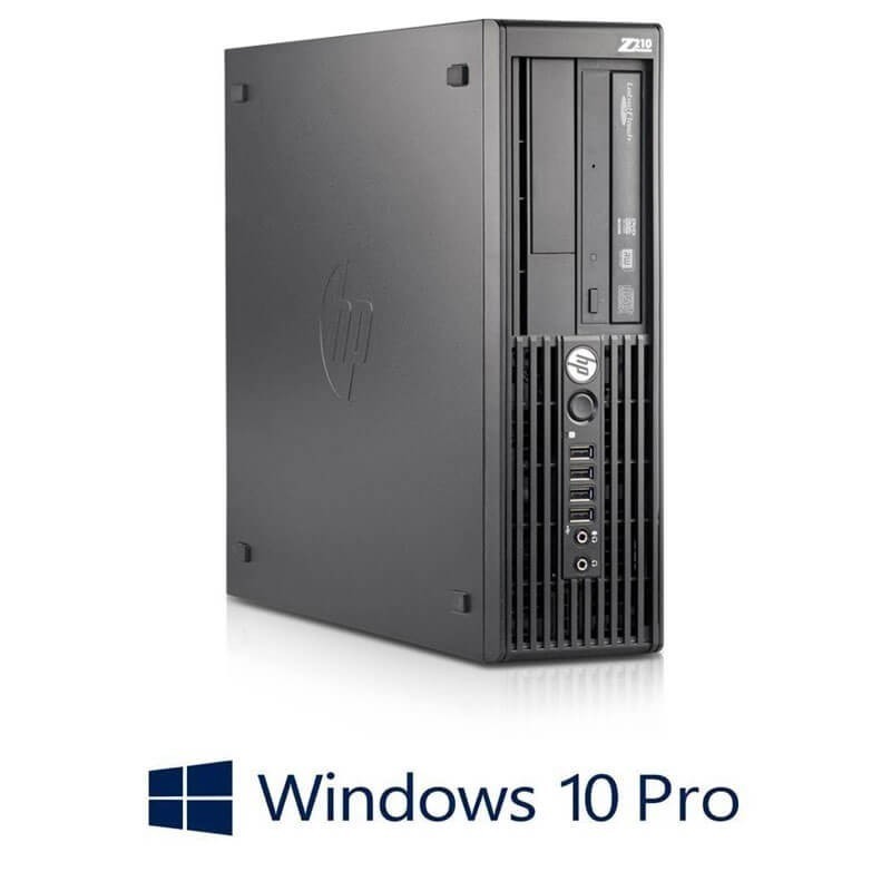Workstation HP Z210 SFF, Quad Core i7-2600, 16GB DDR3, Quadro K620, Win ...