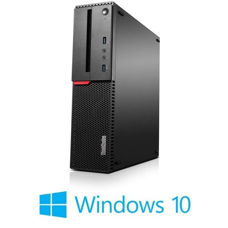 Calculatoare Lenovo ThinkCentre M800 SFF, Intel i5-6500, 256GB SSD NOU ...