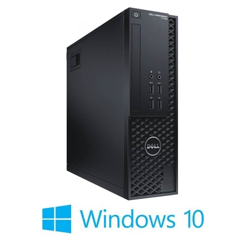 Workstation Dell Precision T1700 SFF, Quad Core E3-1241 v3, 8GB DDR3 ...