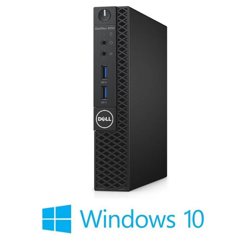 Mini PC Dell OptiPlex 3050, Quad Core i5-7500T, 8GB, 480GB SSD, Win 10 Home