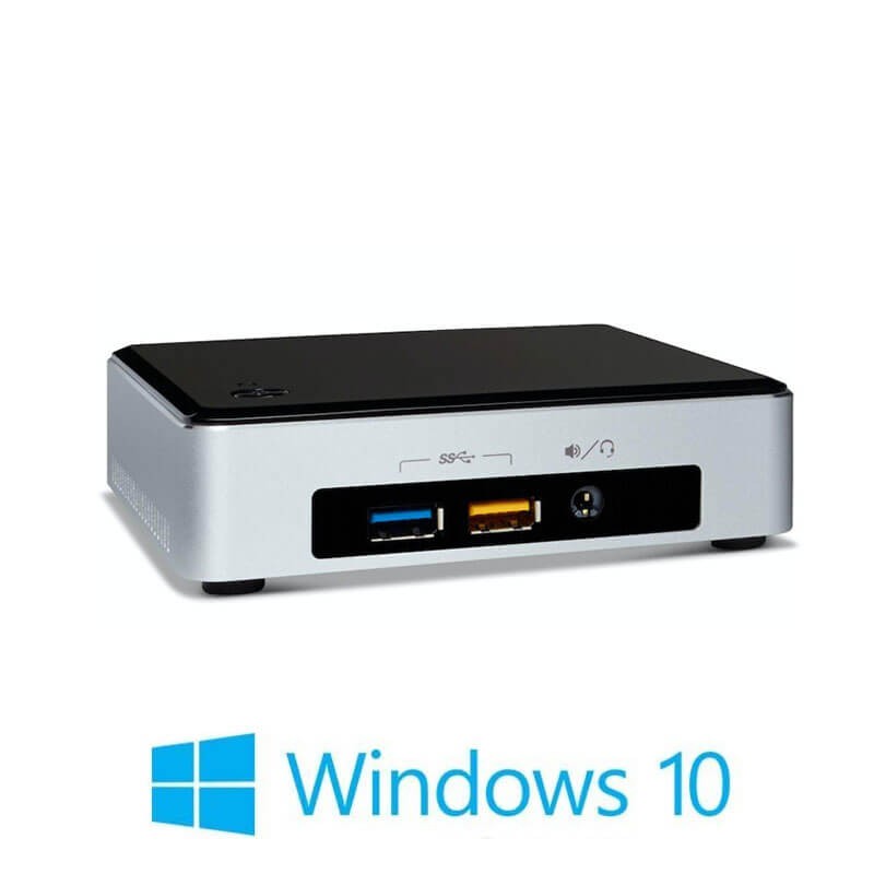 Mini PC Intel NUC NUC5i3RYK, Intel i3-5010U, 128GB SSD, Windows 10 Home