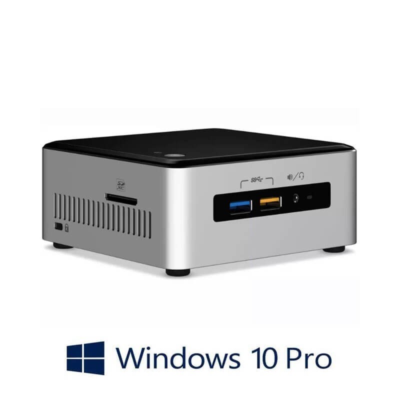 Mini PC Intel NUC NUC6i5SYH, i5-6260U, 8GB DDR4, 240GB SSD, Win 10 Pro