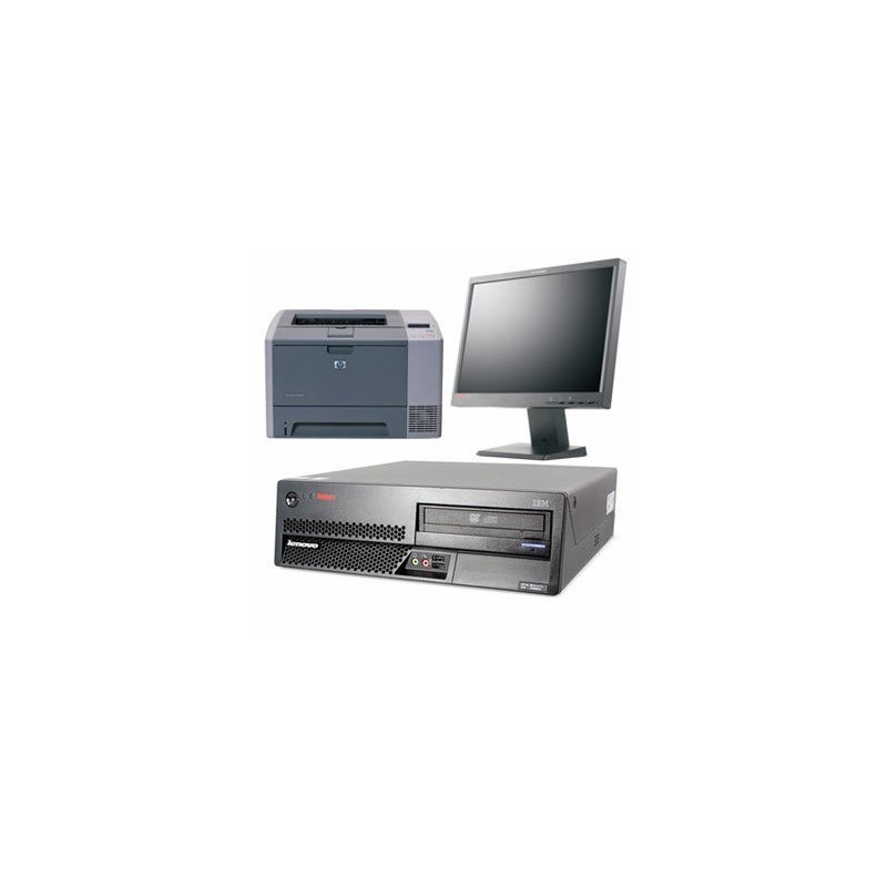 Calculator ThinkCentre M55e, E2160, LCD 19 inch wide, HP 2420D