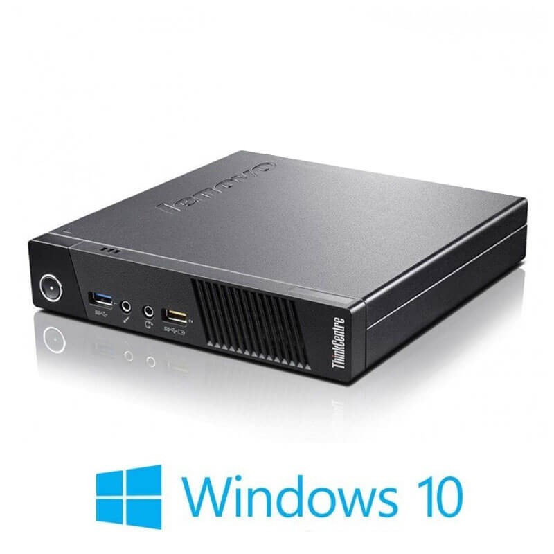 Mini PC Lenovo ThinkCentre M93p, Intel Core i5-4570T, Windows 10 Home