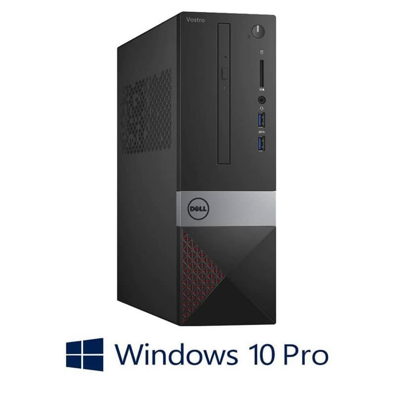 Calculatoare Dell Vostro 3268 SFF, Quad Core i5-7500, 8GB DDR4, Win 10 Pro