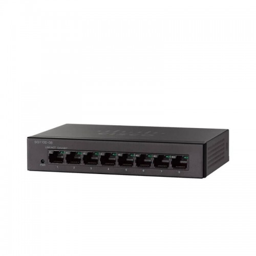 Switch Cisco SG110D-08, 8 x Rj-45 10/100/1000Mbps