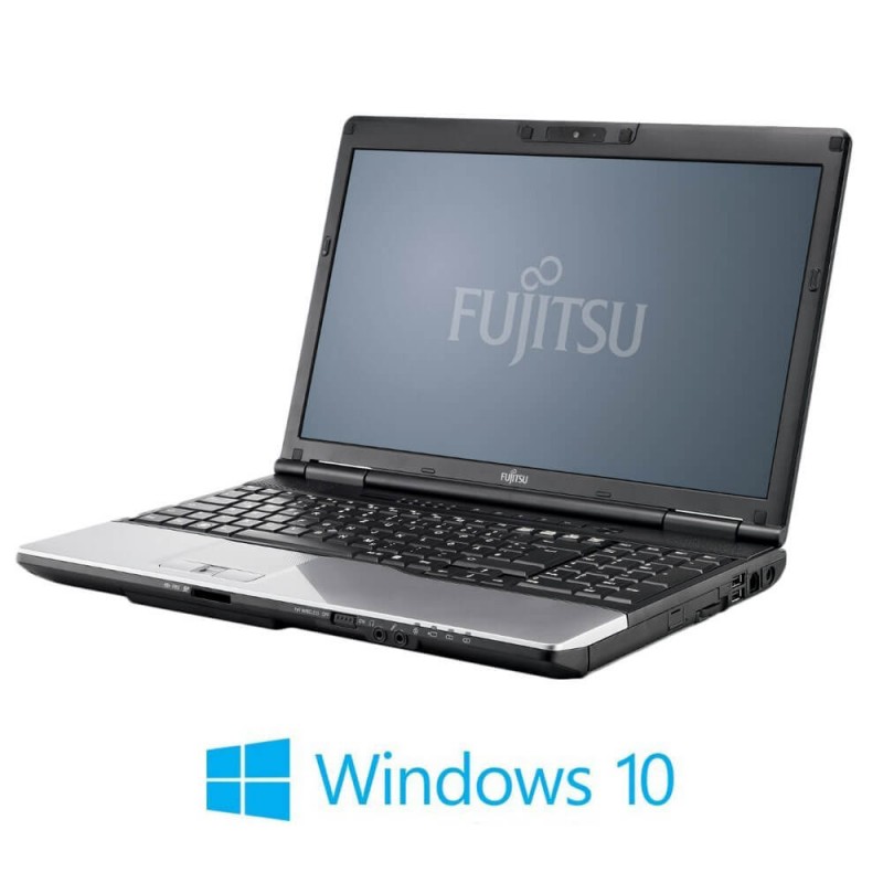 Laptop Fujitsu LIFEBOOK S782, i7-3520M, 256GB SSD, 14 inci, Windows 10 Home