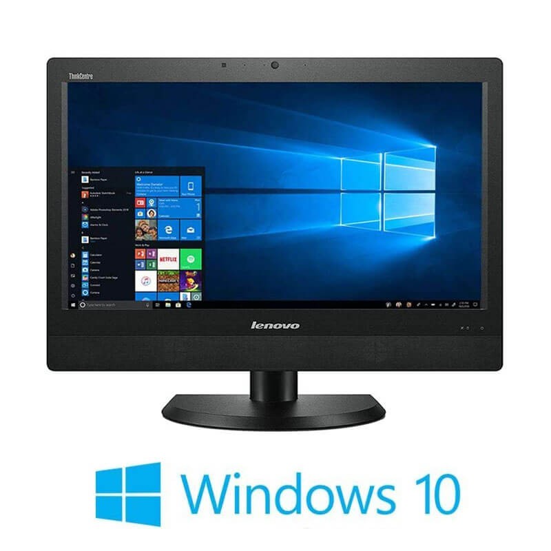 All-in-One Lenovo ThinkCentre M93z, Intel i3-4130, 23 inci Full HD, Wi ...