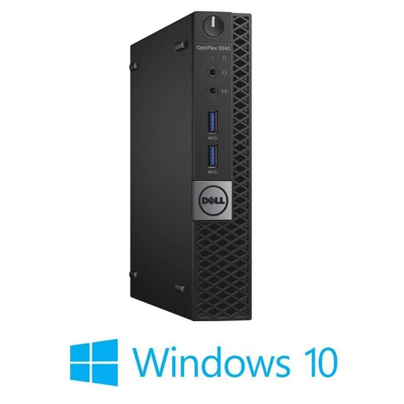 Mini PC Dell OptiPlex 3040, Intel i3-6100T, 8GB DDR3, 500GB HDD, Win 10 ...