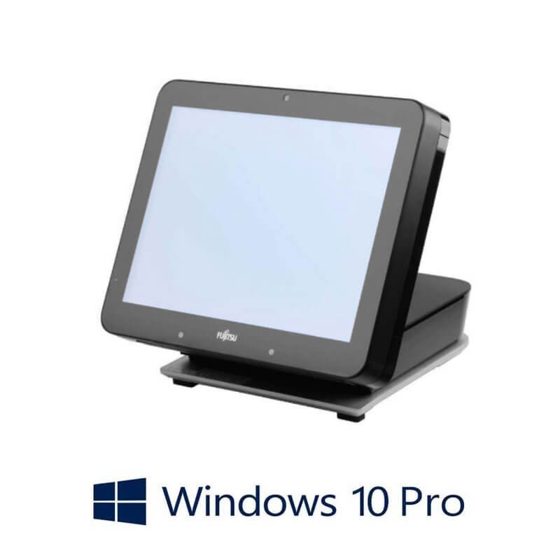 Sistem POS Fujitsu TeamPoS 7000, Intel Atom D525, 120GB SSD, 15 inci, Win 10 Pro
