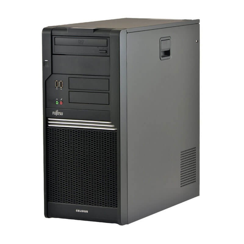 Workstation sh Fujitsu CELSIUS W380, Xeon Quad Core X3450