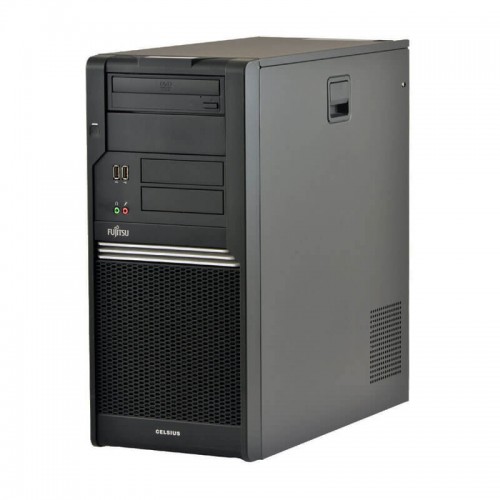 Workstation sh Fujitsu CELSIUS W380, Xeon Quad Core X3450