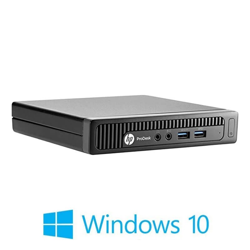 Mini PC HP ProDesk 600 G1, Intel Core i3-4160T, 120GB SSD, Win 10 Home