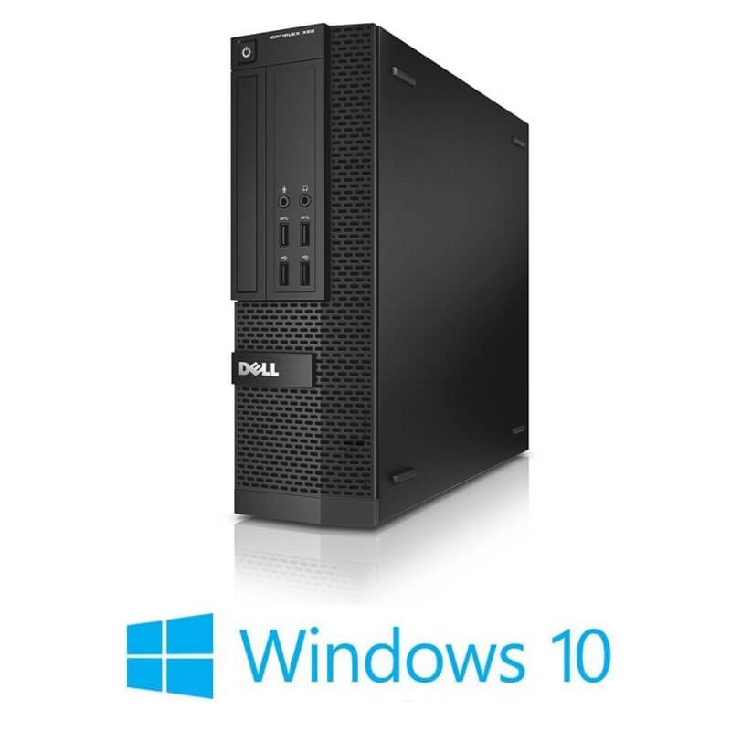 Calculatoare Dell OptiPlex XE2 SFF, Intel Quad Core i5-4570S, Win 10 Home