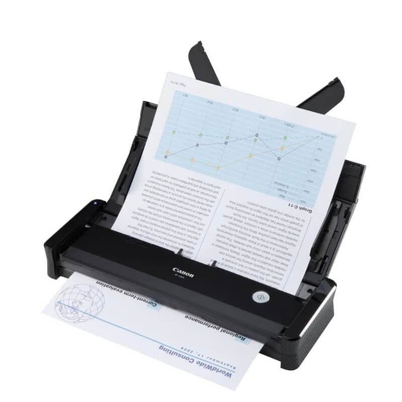 Scanner Portabil A4 Canon imageFORMULA P-150, Duplex, 600 dpi ...