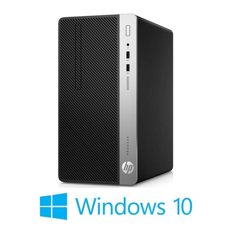 Calculatoare HP ProDesk 400 G5 MT, Hexa Core i5-8500, 8GB DDR4, Win 10 Home