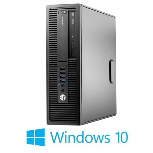 Calculatoare HP EliteDesk 705 G2 SFF, AMD PRO Quad Core A10-8750B, Win 10 Home