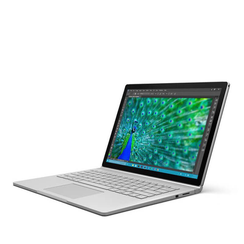 Laptop Touchscreen 2-in-1 SH Microsoft Surface Book, i7-6600U, SSD, 3K ...