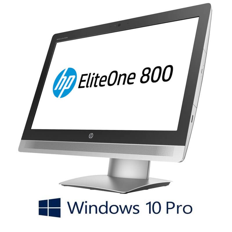 All-in-One HP EliteOne 800 G2, Quad Core i5-6500, SSD, 23 inci Full HD ...