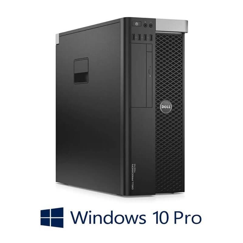 Workstation Dell Precision T5610, 2 x Octa Core E5-2640 v2, Quadro ...