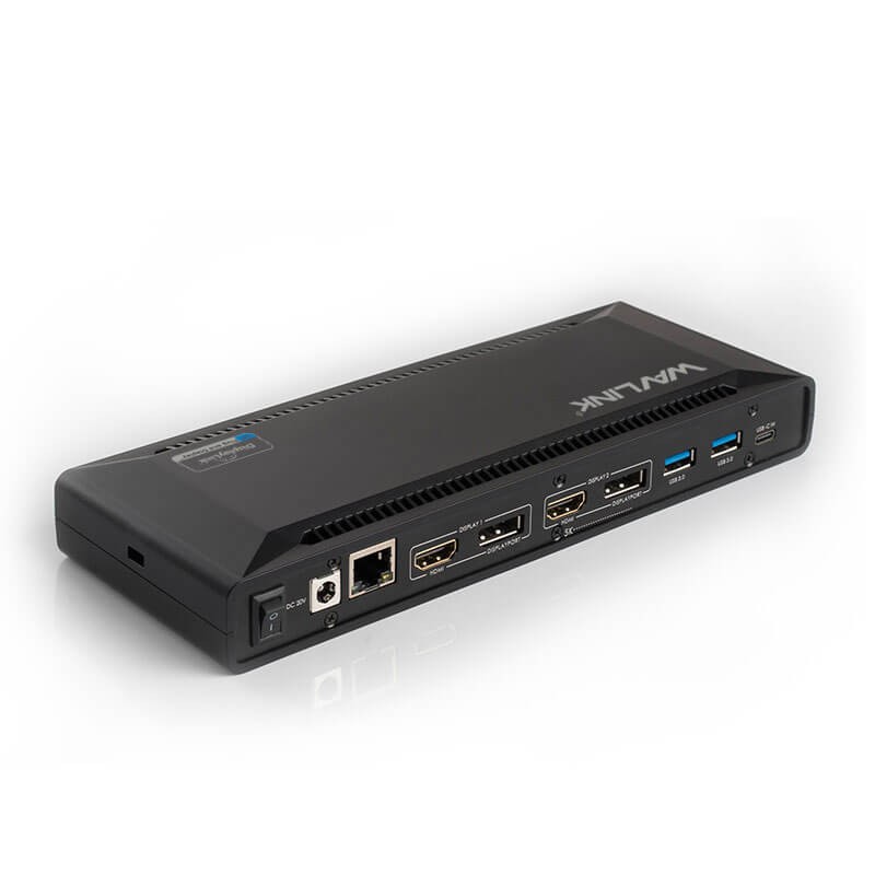Docking Station USB-C 4K Wavlink WL-UG69PD2, 2 x DisplayPort, 2 x HDMI